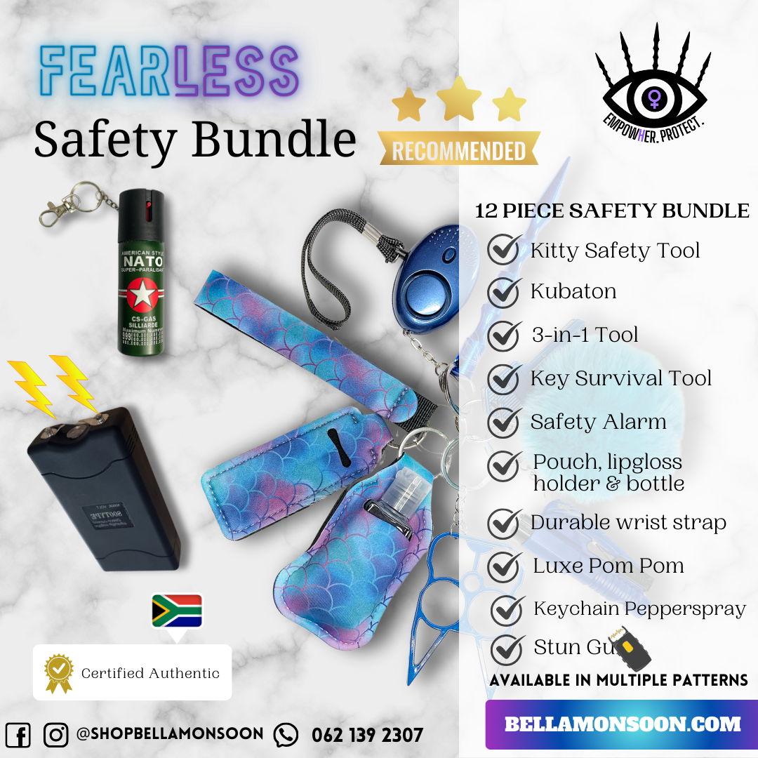 FearLESS Safety Bundle | Self-Defense South Africa – Shop Bella Monsoon