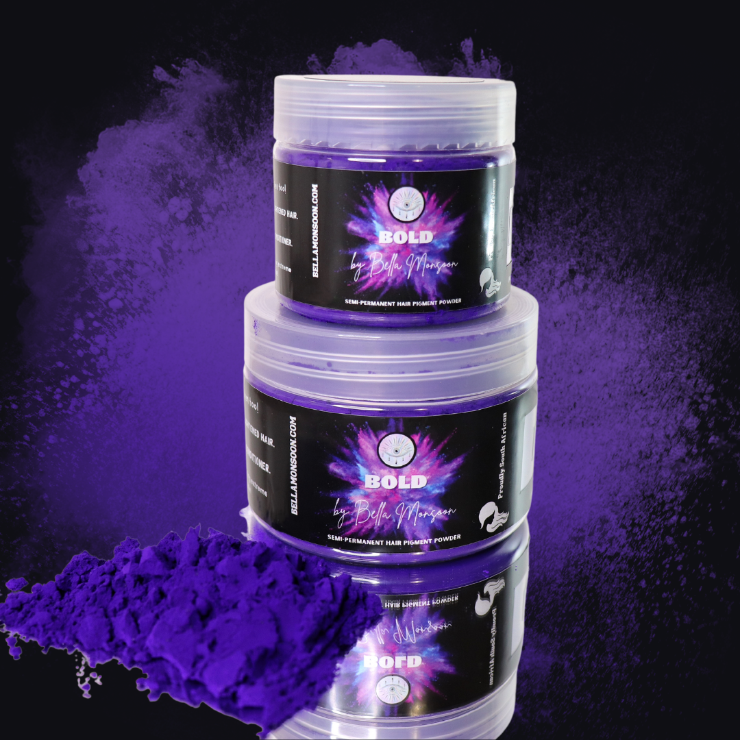 Grape [Dark Purple] Semi-Permanent Hair Colour Pigment – Shop Bella Monsoon