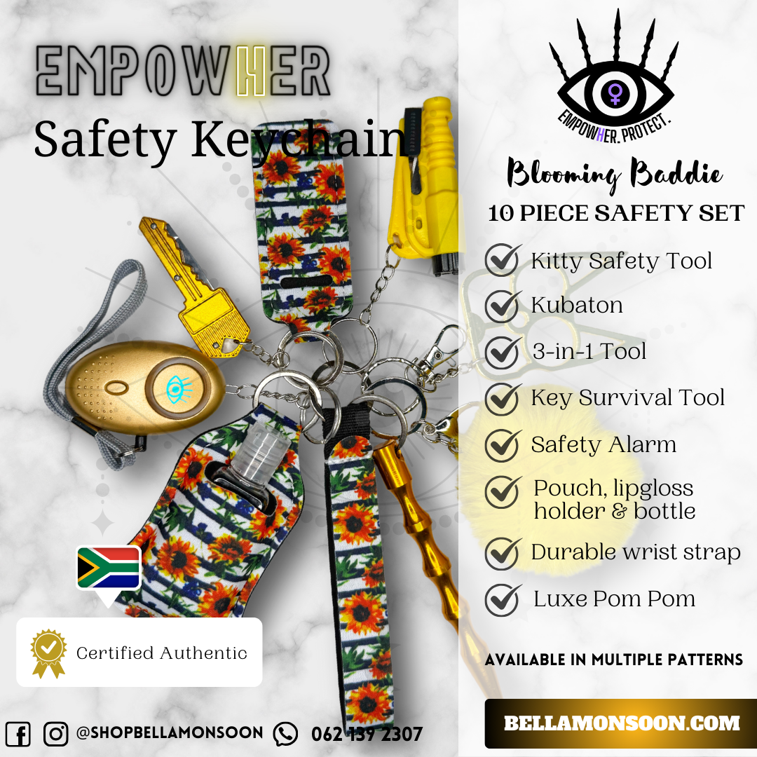 Blooming Baddie Safety Keychain – Shop Bella Monsoon