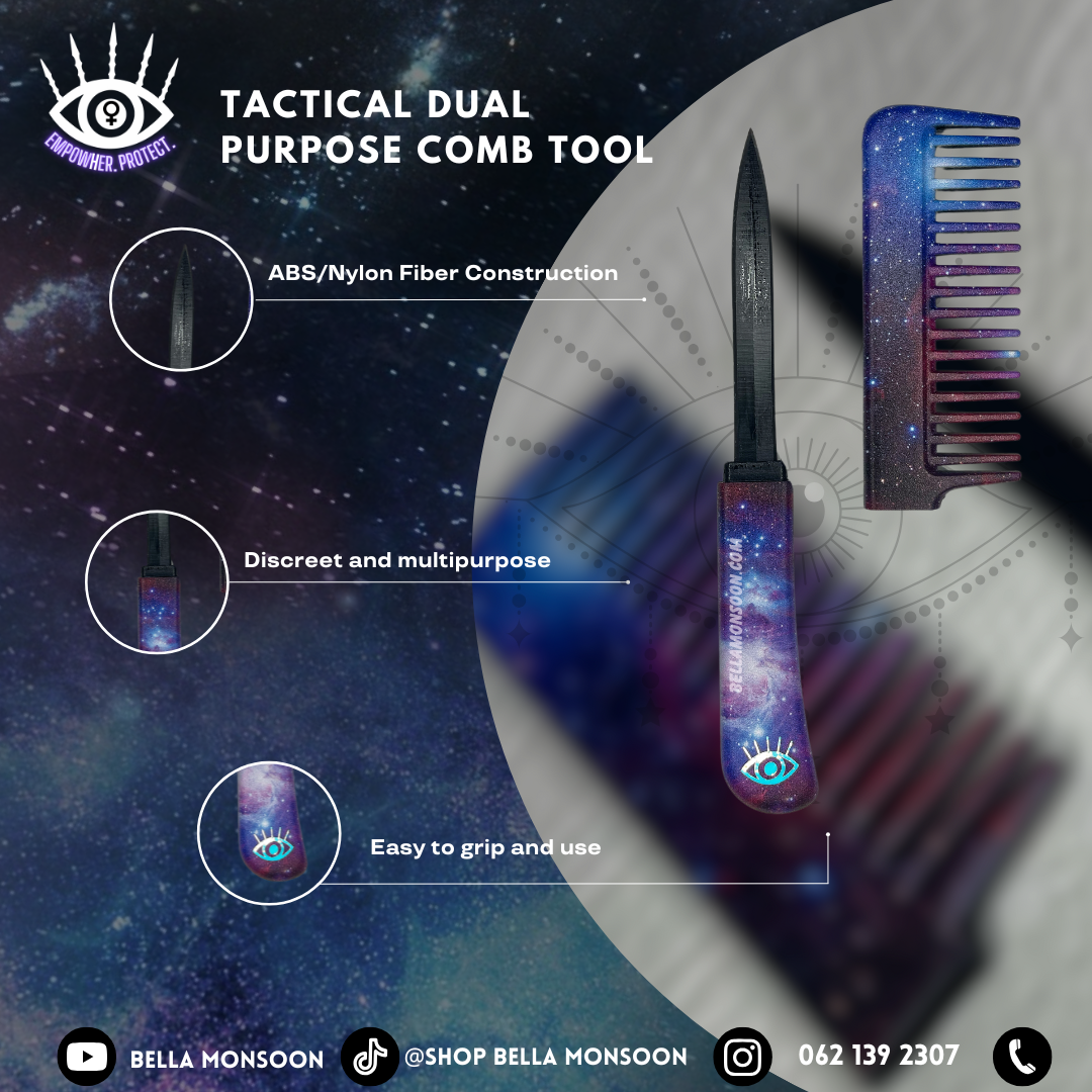 Tactical Dual Purpose Comb Tool | Discreet Safety Tool | South Africa ...