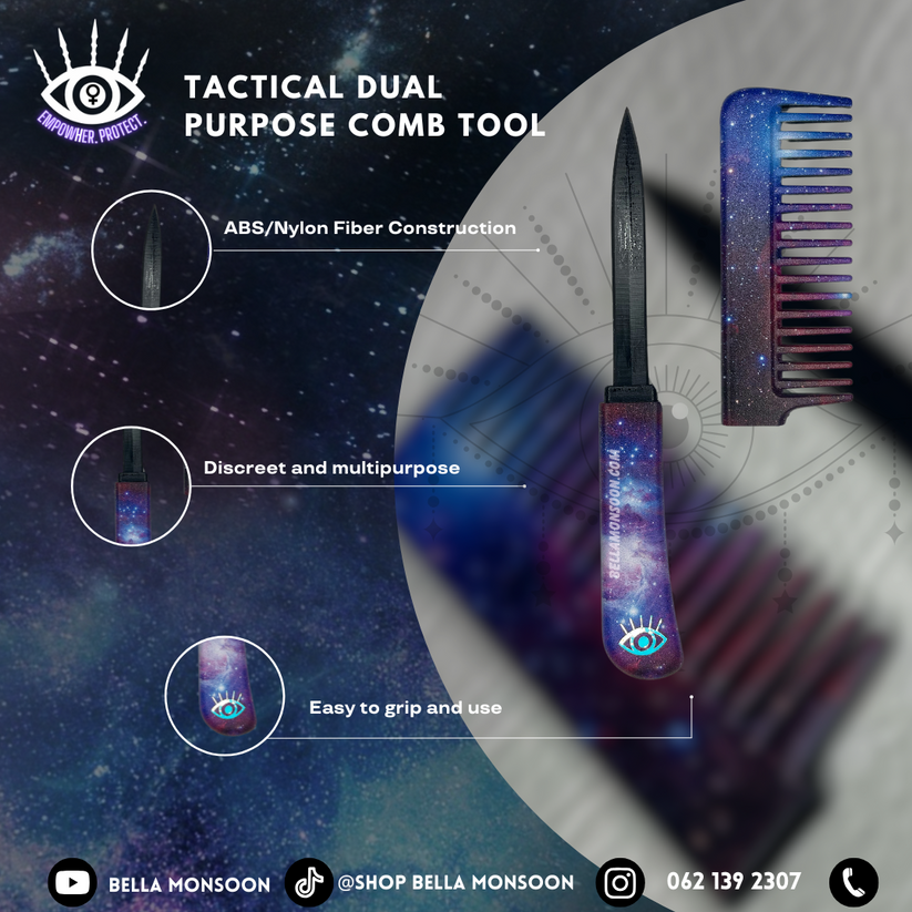 Tactical Dual Purpose Comb Tool | Discreet Safety Tool | South Africa ...