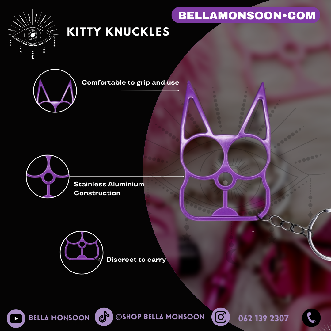 Kitty Knuckle Keychain | South Africa – Shop Bella Monsoon