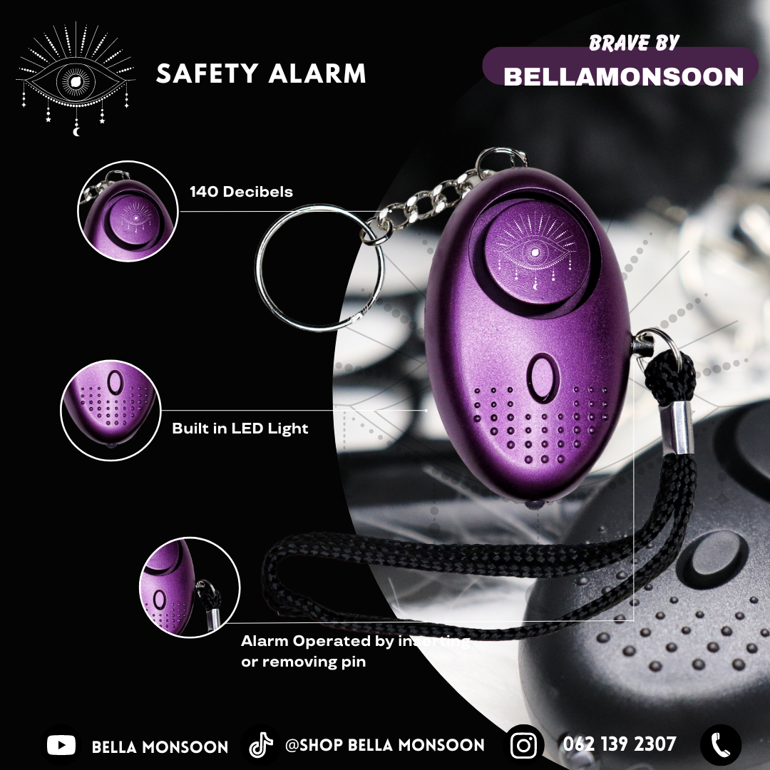 Personal Safety Alarm 140db | South Africa – Shop Bella Monsoon