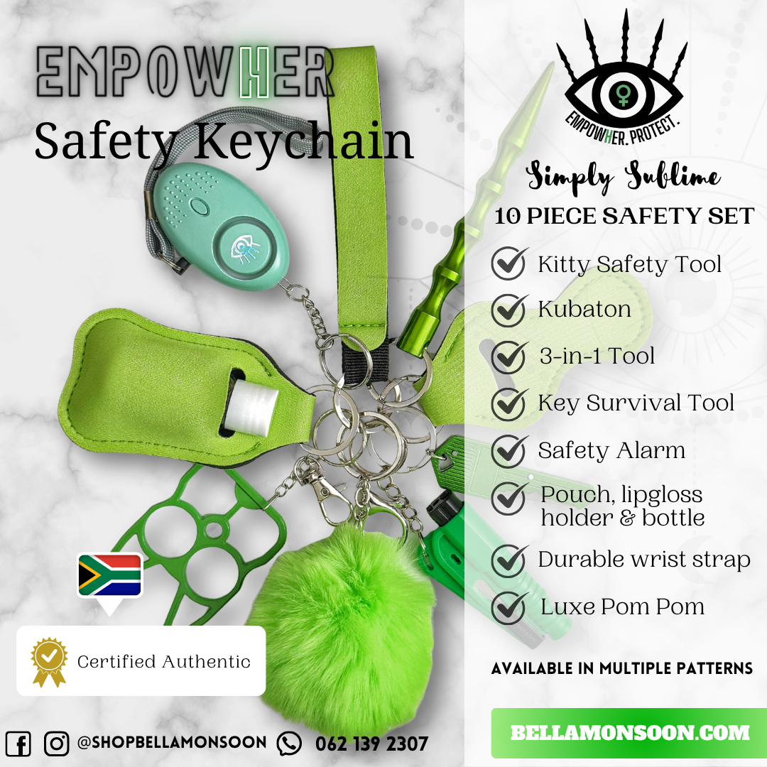 Simply SubLIME Safety Keychain – Shop Bella Monsoon