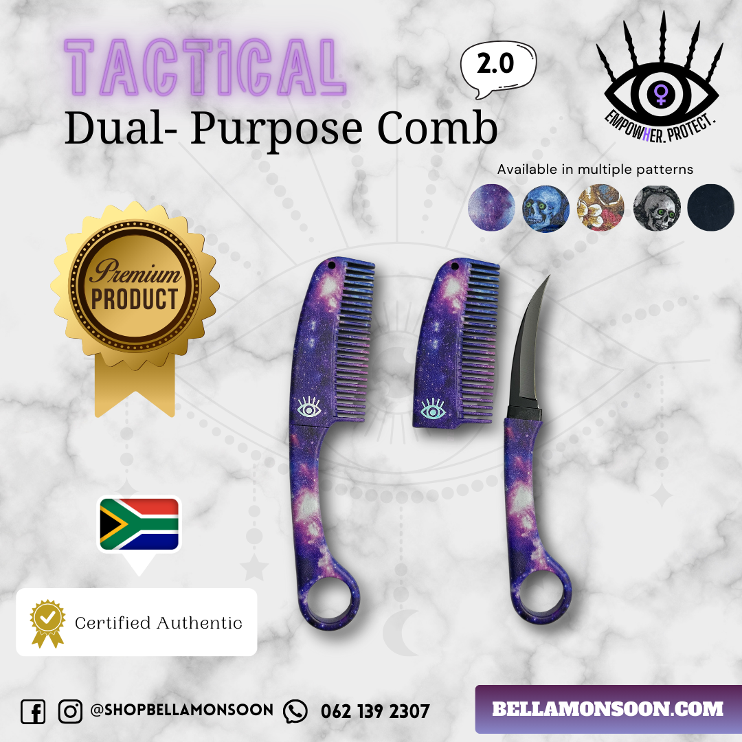 Tactical Dual Purpose Comb Tool 2.0 | Discreet Safety Tool | South Afr ...