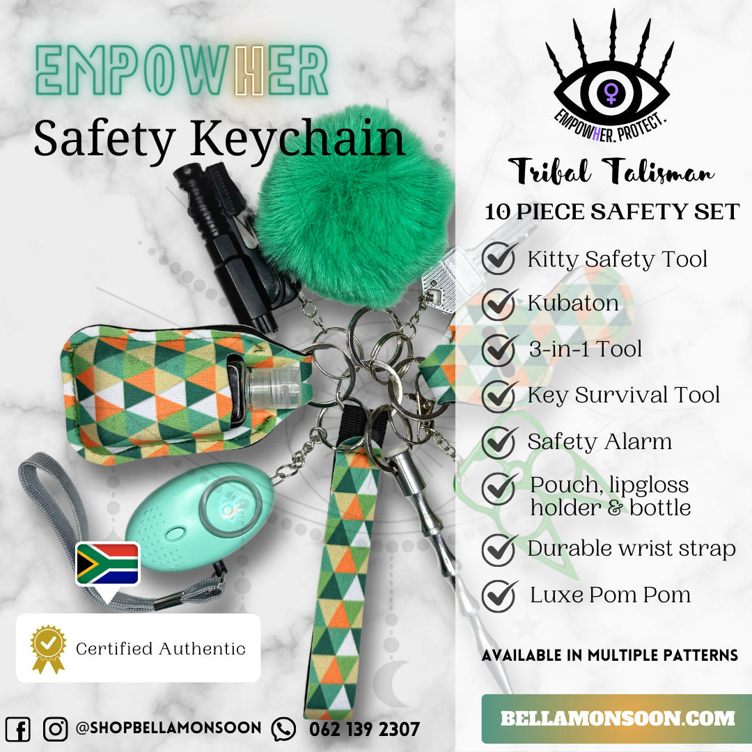 Tribal Talisman Safety Keychain – Shop Bella Monsoon